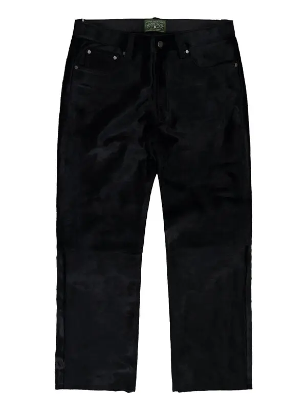 DENIM TEARS Cowhide Pants - Black