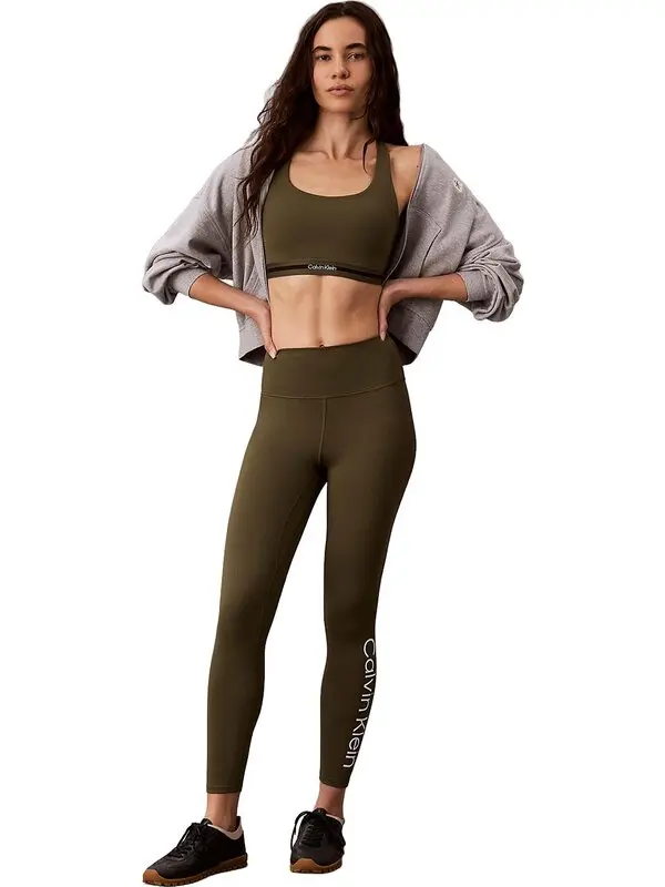 Calvin Klein Icon Sport High Rise 7/8 Leggings - Fatigue