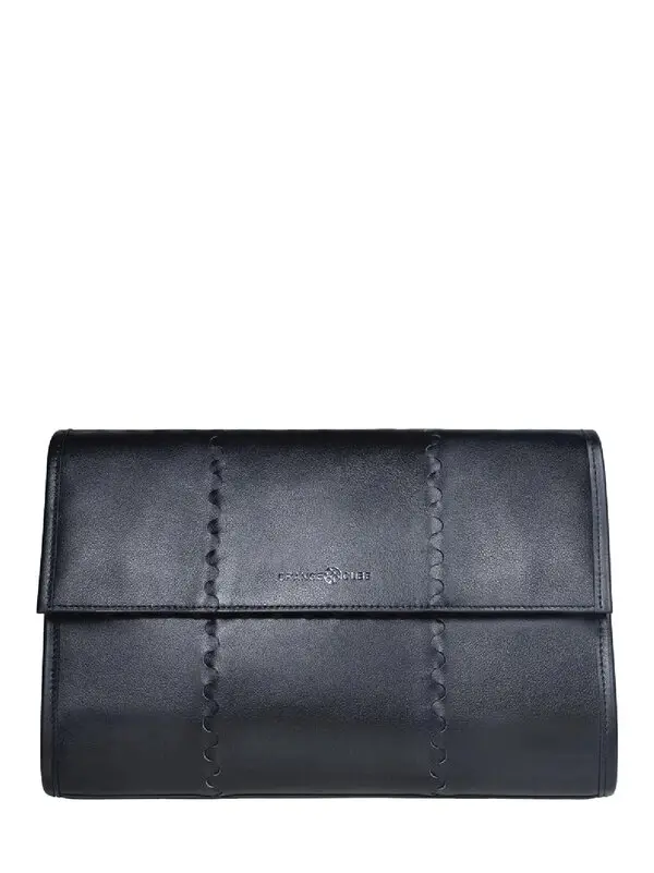 ORANGE CUBE Mosaic Messenger Bag - Black