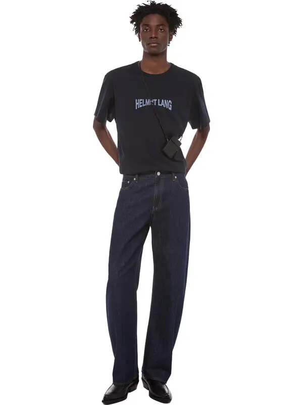 Helmut Lang Ticket Tee - Navy