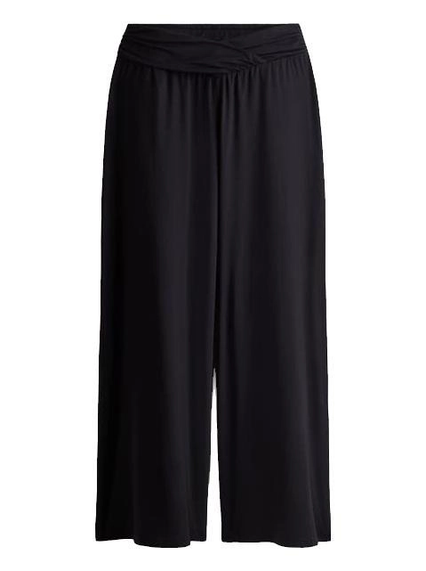 H&m Draped Pull-on Pants - Black