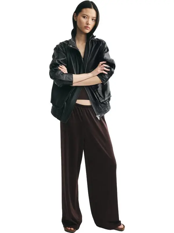 H&m Jersey Pull-on Pants - Dark Brown