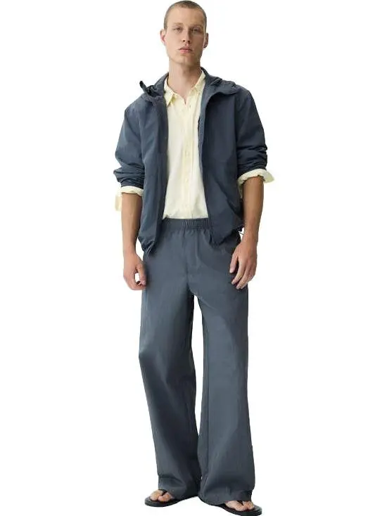 H&M Loose-fit Track Pants - Dark Gray