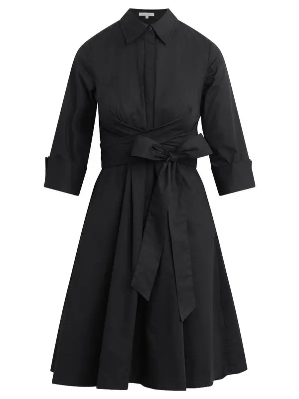 FAVORITE DAUGHTER The Parker Shirtdress - Black