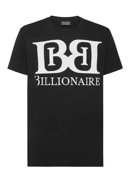 BILLIONAIRE T-shirt Round Neck Ss - Black