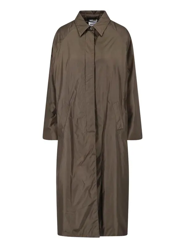 Aspesi Waterproof Trench - Green
