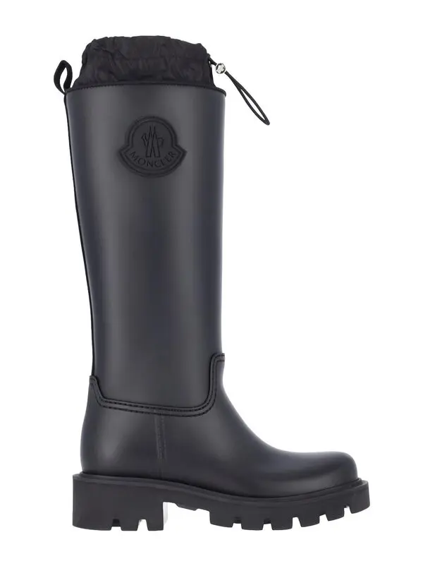Moncler Rain Boots "kickstream High - Black