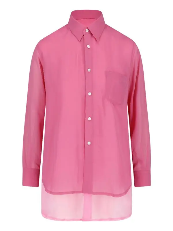 MAISON MARGIELA Layered Shirt - Pink