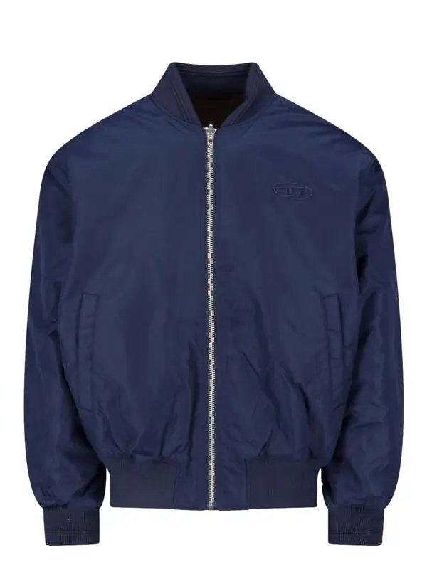 DIESEL® Reversible Bomber Jacket - Blue