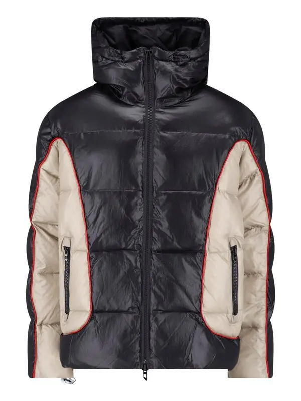 DIESEL® W Ostend" Down Jacket - Black
