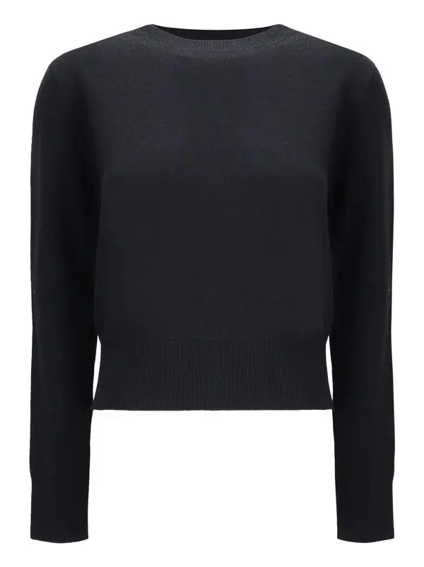 AMI Paris De Coeur Sweater - Black