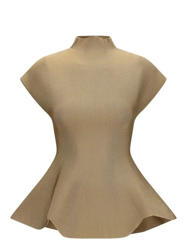 Khaite Andra Top - Beige