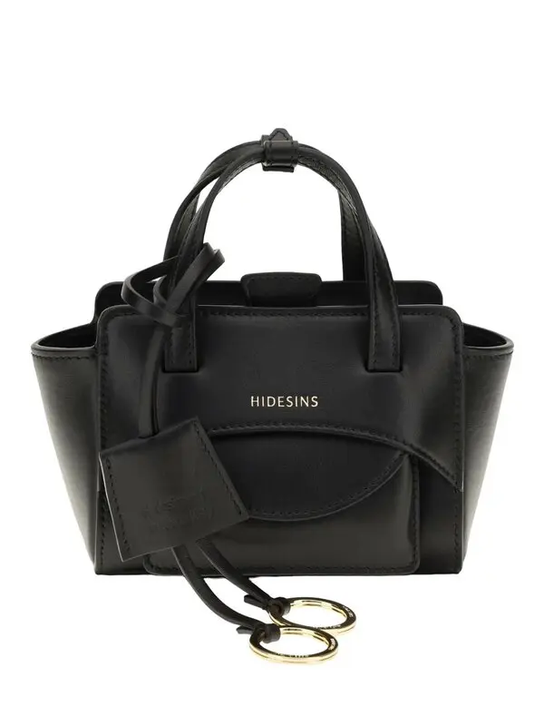 HIDESINS Flap Mini Handbag - Black