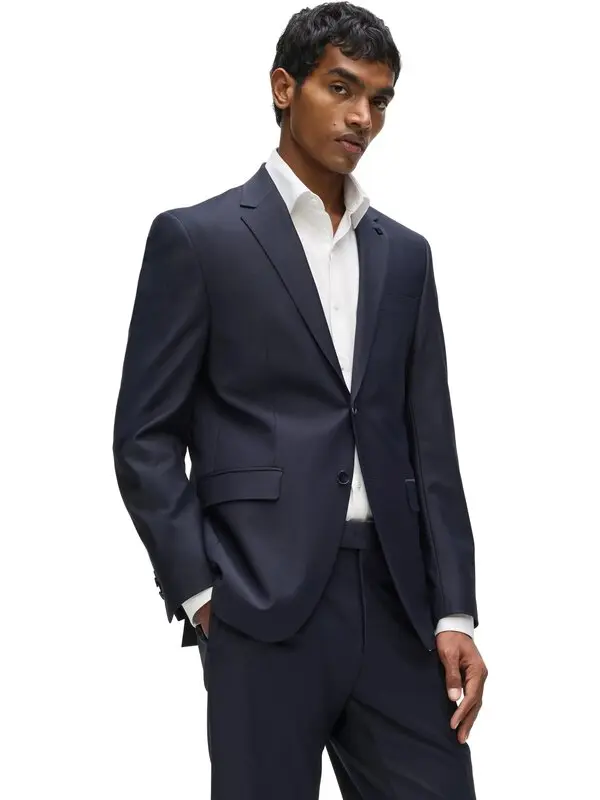 Karl Lagerfeld Slim-fit Blazer - Night Blue