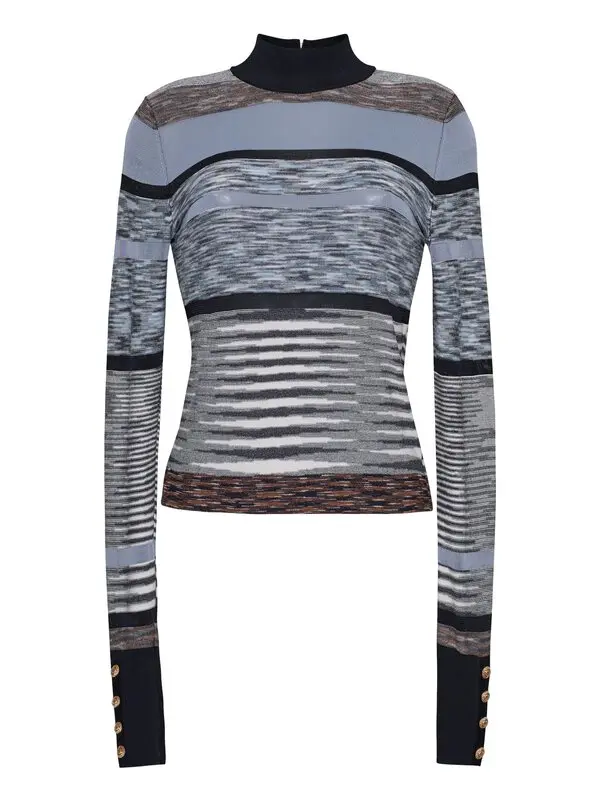 Cara Cara Astrid Pullover - Blue Brown Multi