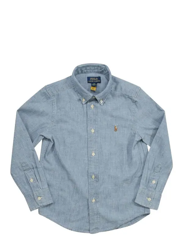 Polo Ralph Lauren Polo Pony-embroidered Button-down Shirt - Blue