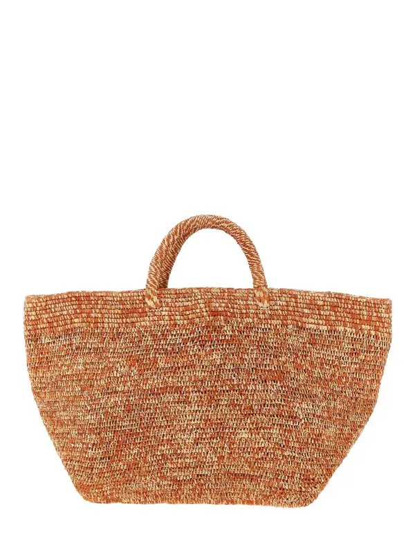 IBELIV Raffia Tote Bag - Brown
