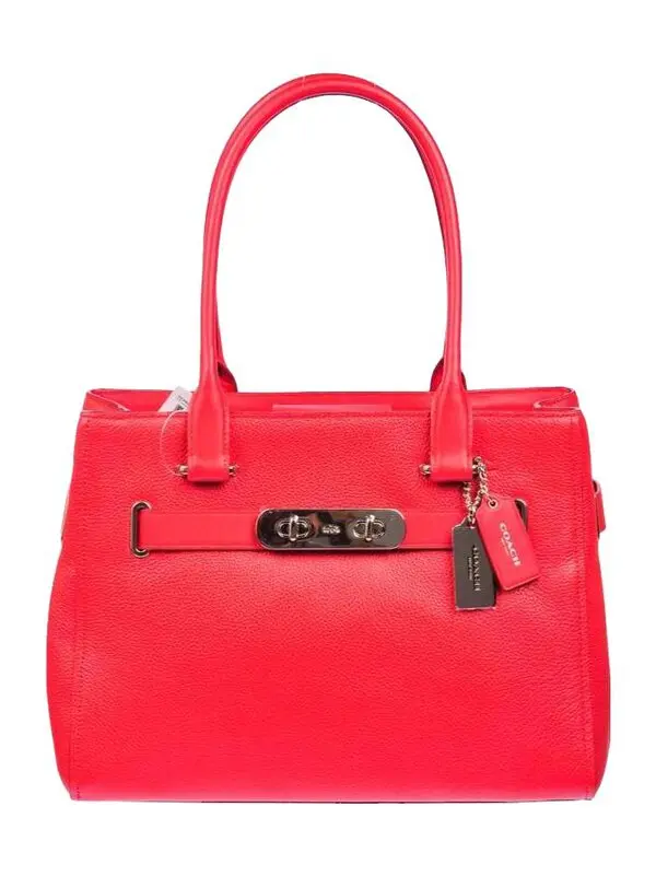 COACH Logo Handbag - Red