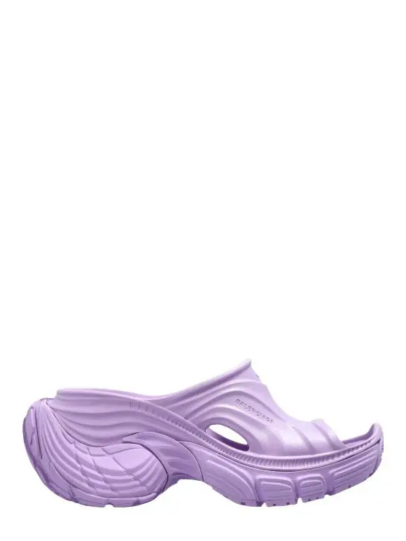 Balenciaga 6xl Slip-on Slides - Purple