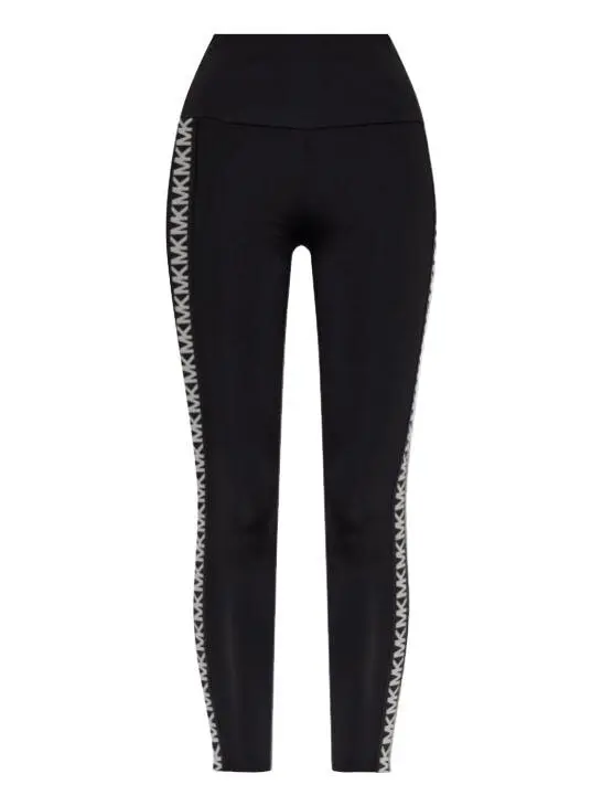 Michael Kors Elastic-waist Leggings - Black