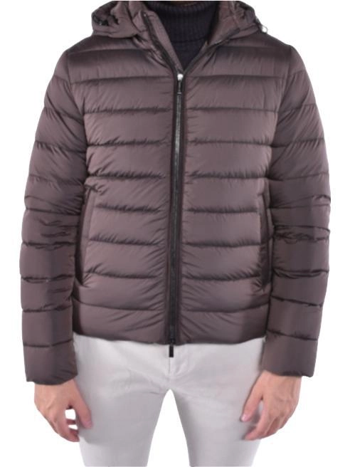 MOORER Eurico Hooded Down Jacket - Black