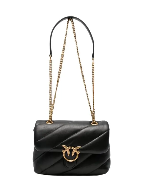 Pinko Flap Shoulder Bag - Black
