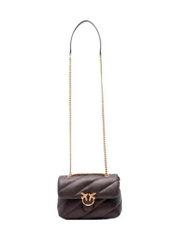 Pinko Flap Shoulder Bag - Black