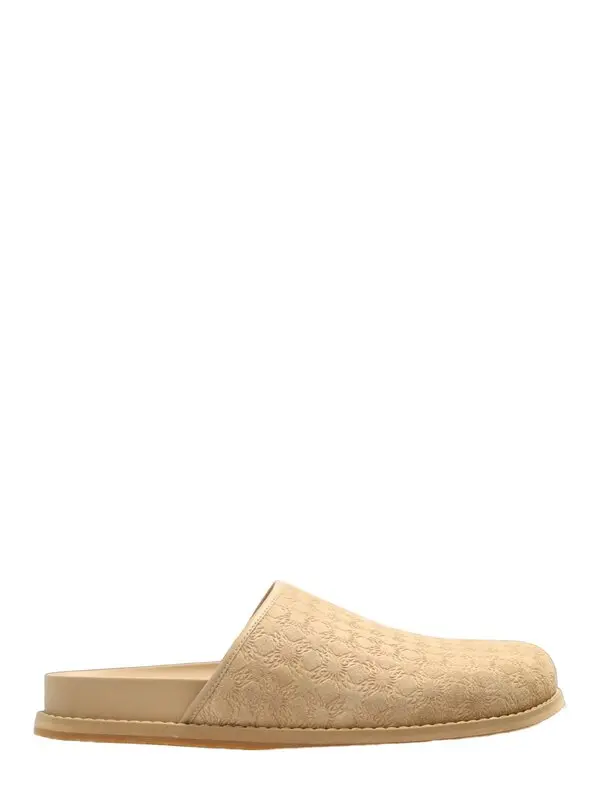 Amiri Round-toe Slippers - Beige