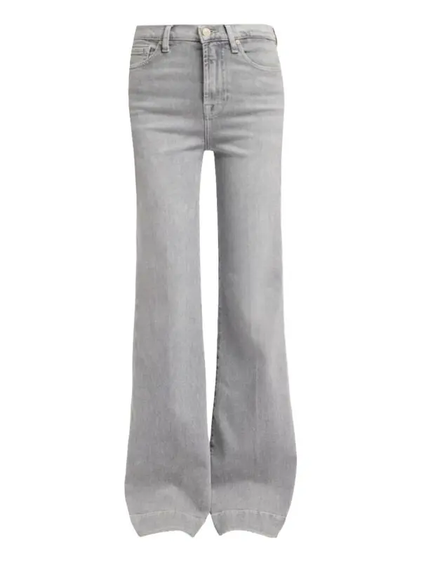 7 For All Mankind Flared Jeans - Grey