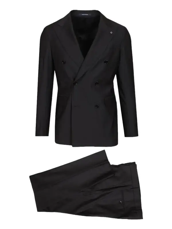Tagliatore Long-sleeve Suit Set - Blue