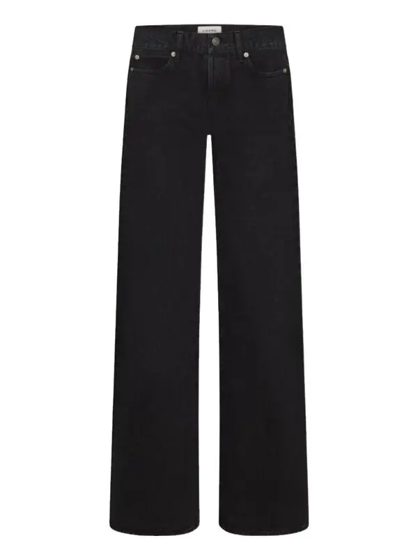 FRAME Amelia Wide-leg Flared Jeans - No