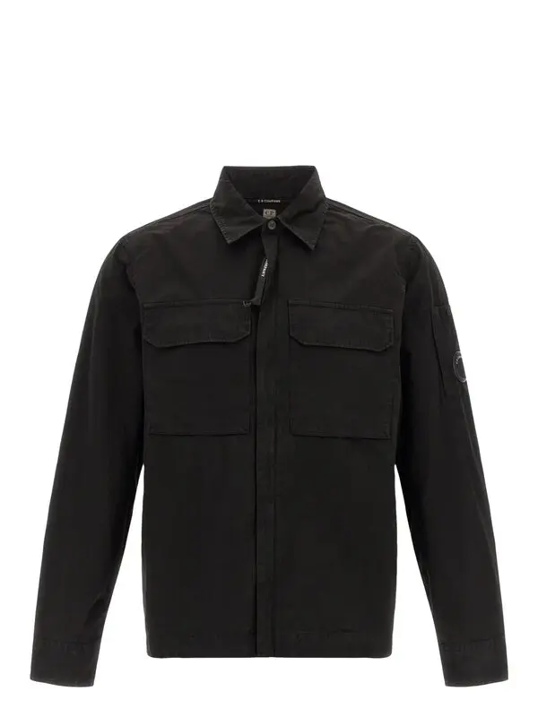 C.P. COMPANY Lens' Overshirt - Black