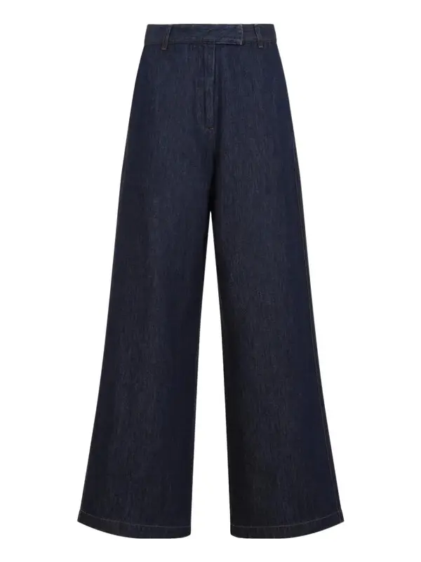 Dries Van Noten Wide-leg Jeans - Black