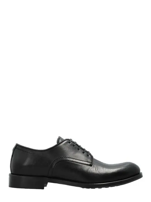 Paul Smith Round Toe Leather Loafers - Black