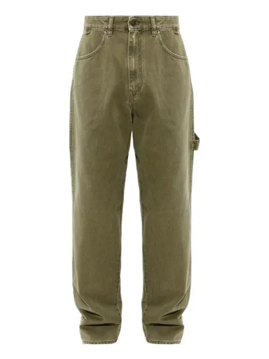 DARKPARK Relaxed-fit Jeans With Belt Loop - Green