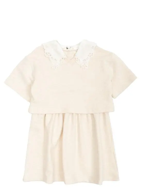 Chloé Short Sleeve Dress - Pink