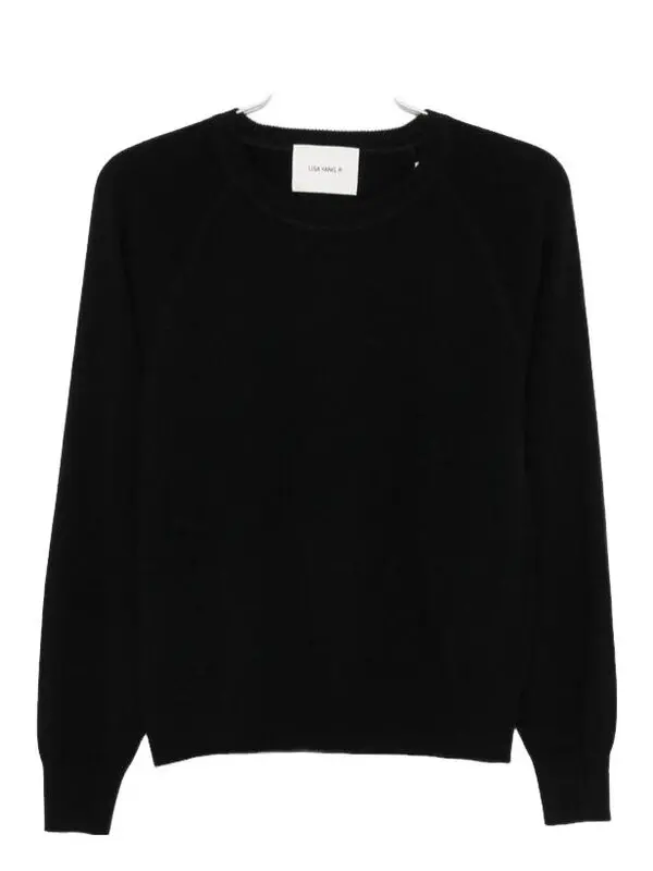 LISA YANG Long-sleeve Crew-neck Sweater - Black