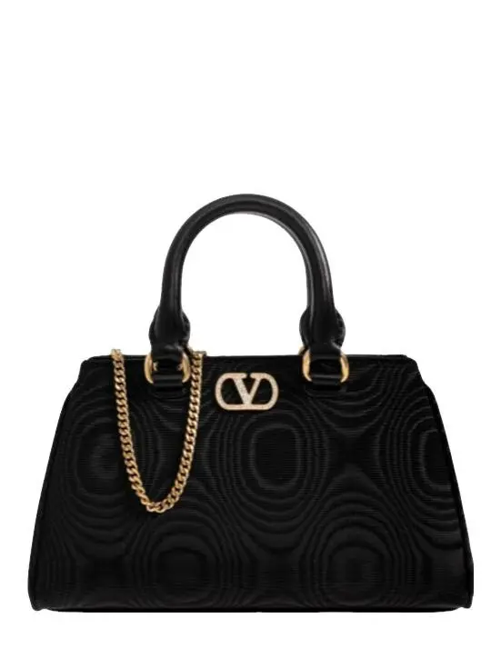 Valentino Garavani Vlogo Shoulder Bag - Black