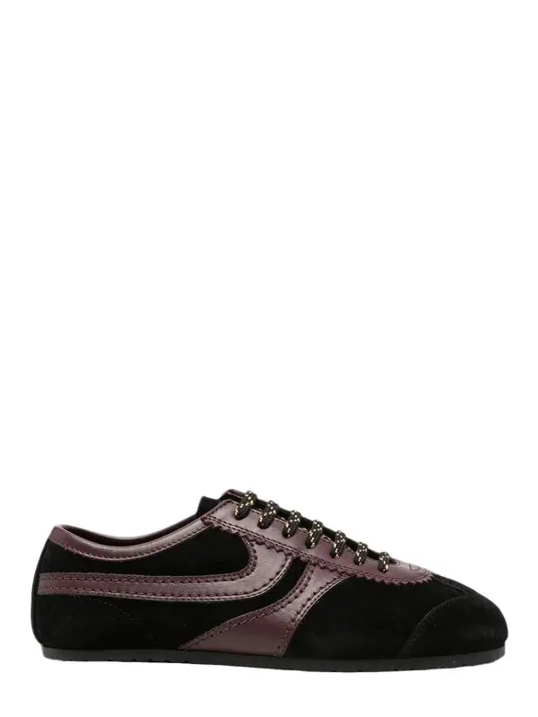 Dries Van Noten Lace-up Low-top Sneakers - Black
