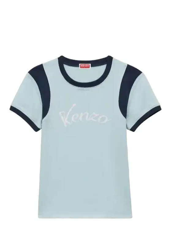 Kenzo Varsity T-shirt - Light Blue