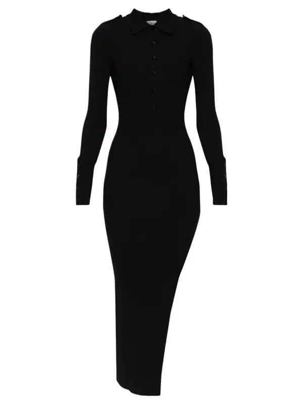 COURREGES Long-sleeved Dress - Black