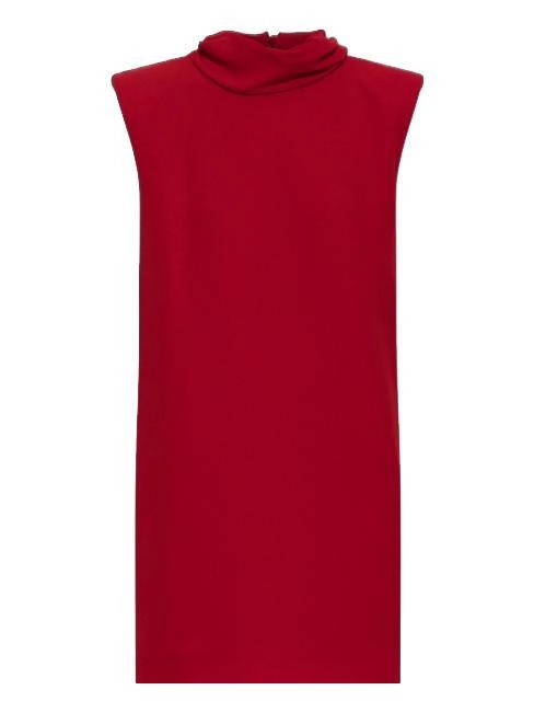 Valentino Garavani High-neck Sleeveless Dress - Red