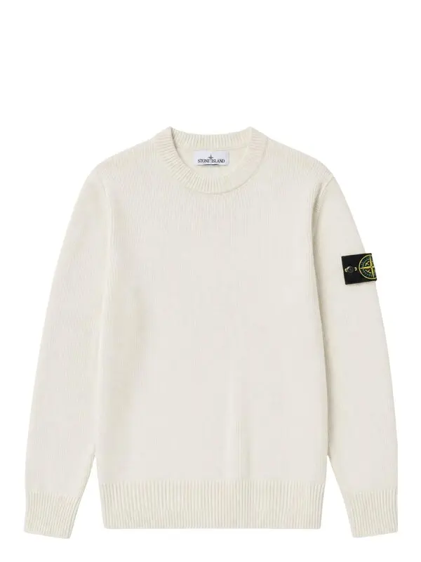 Stone Island Crew-neck Sweater - Ivory