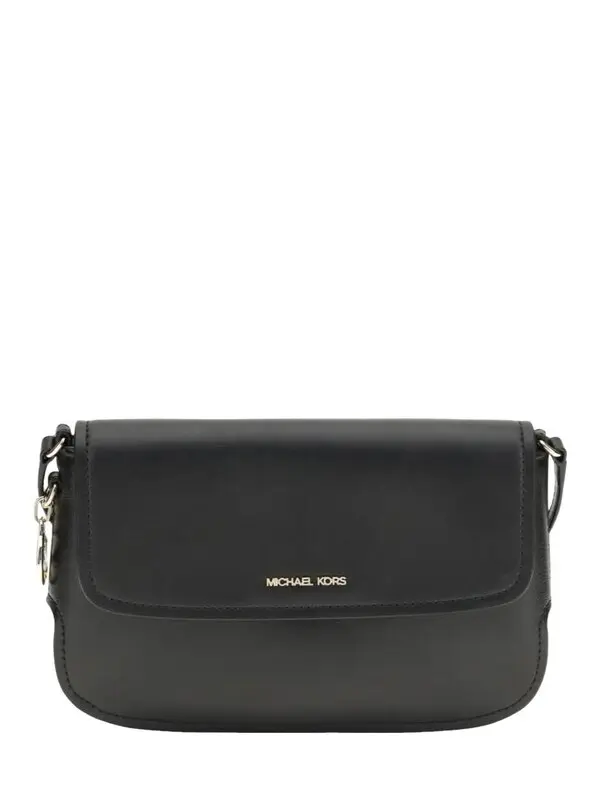 Michael Kors Logo-plaque Crossbody Bag - Black