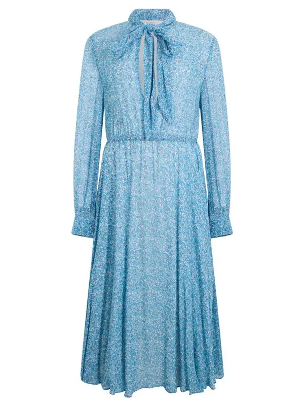 Philosophy Di Lorenzo Serafini Long-sleeved Dress - Blue