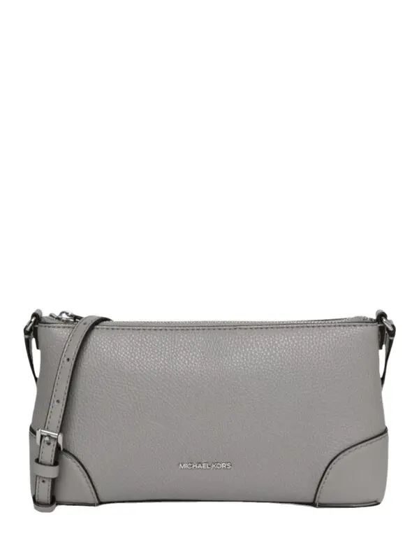 Michael Kors Zippered Shoulder Bag - Gray