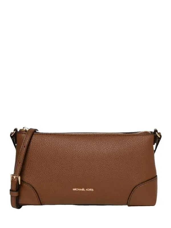 Michael Kors Zippered Shoulder Bag - Brown