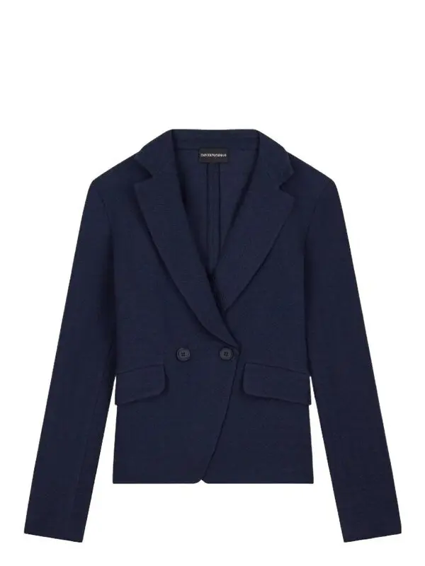 Emporio Armani Long-sleeve Blazer - Black