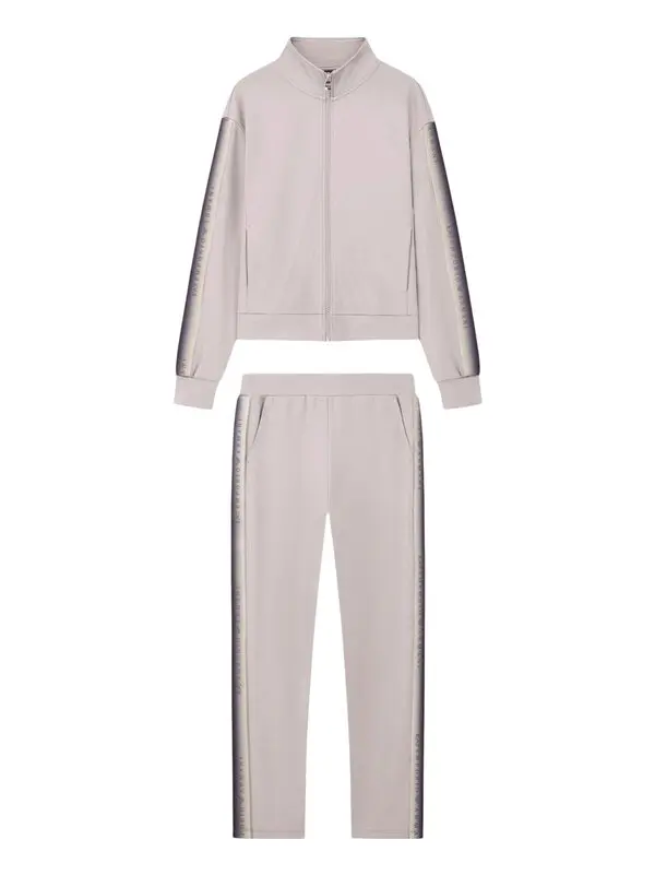 EA7 Cotton And Modal Tracksuit - Grey
