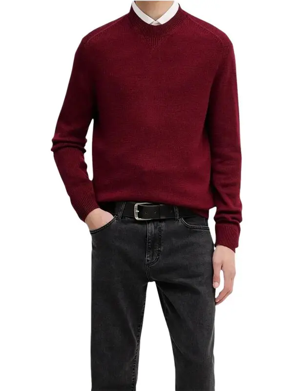 Armani Exchange Long-sleeved Sweater - Black